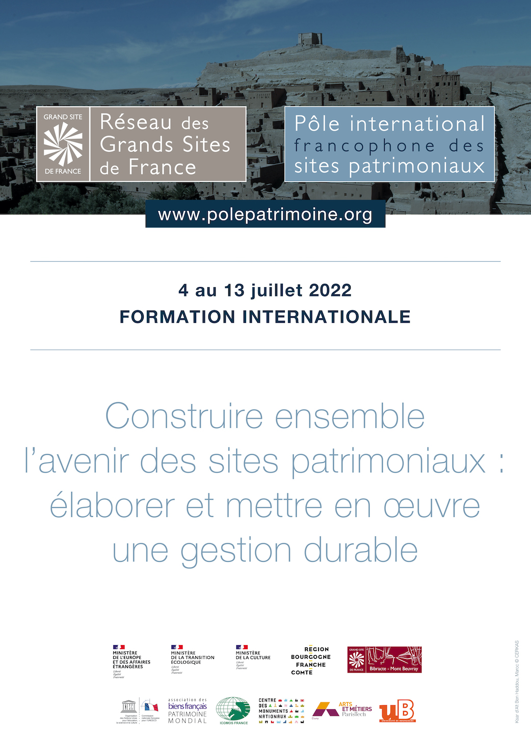 8e édition de la Formation internationale du RGSF – du 4 au 13 juillet ...